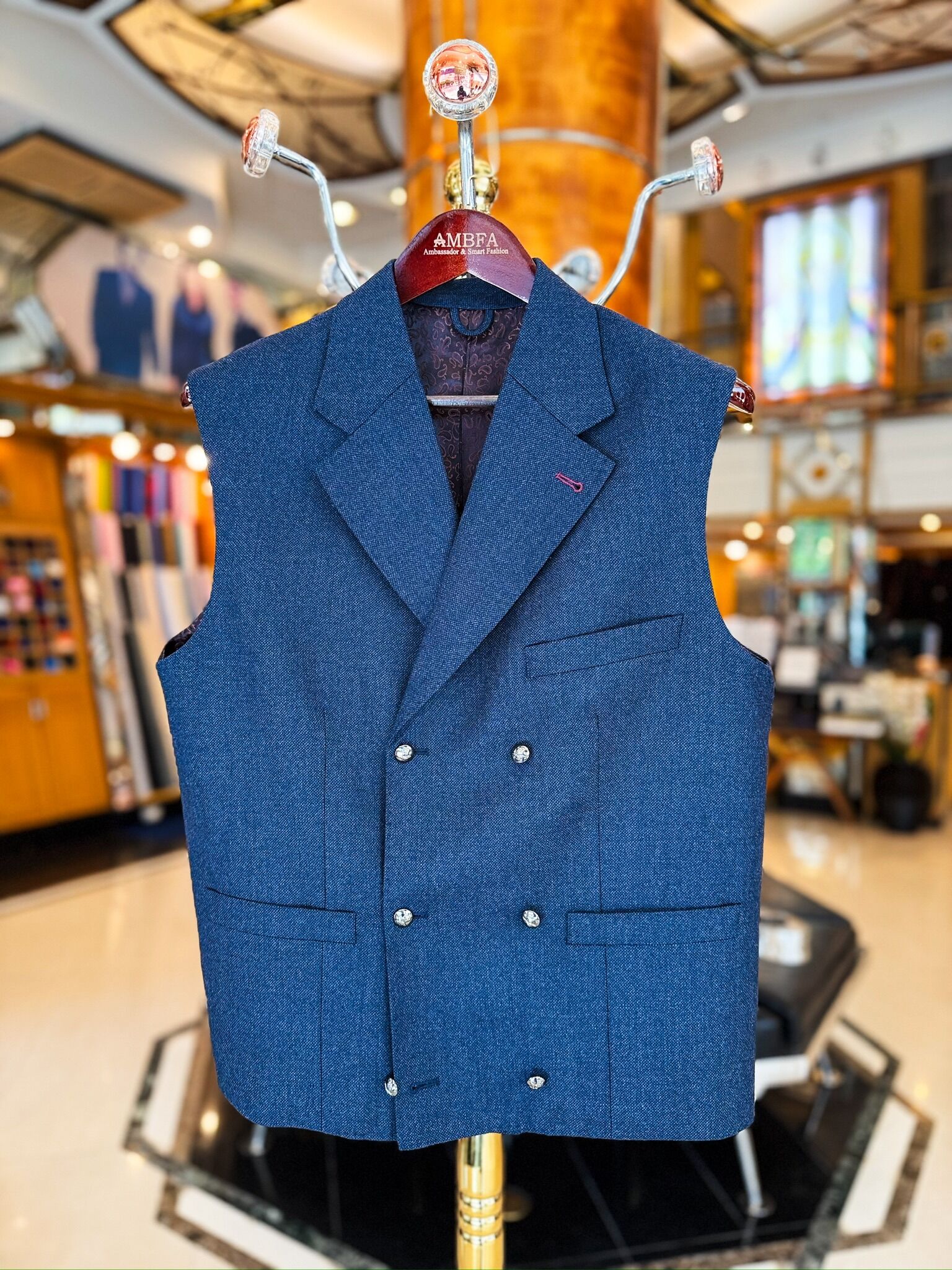 Can You Wear a Tailored Vest Without a Jacket? | AMBFA Bangkok Tailor